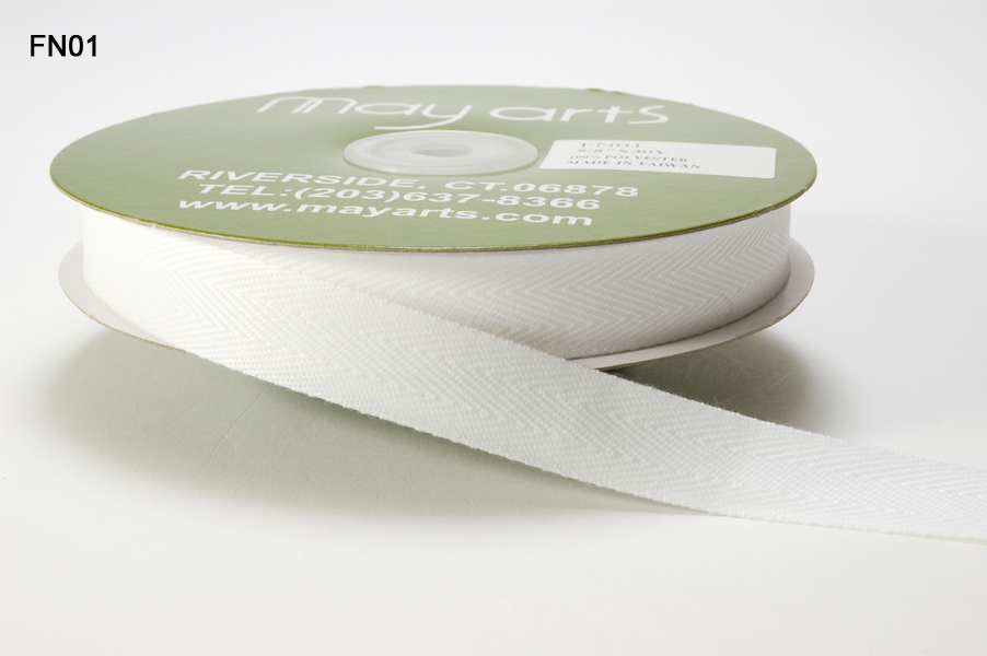 5/8 Inch Twill Ribbon - May Arts Wholesale Ribbon